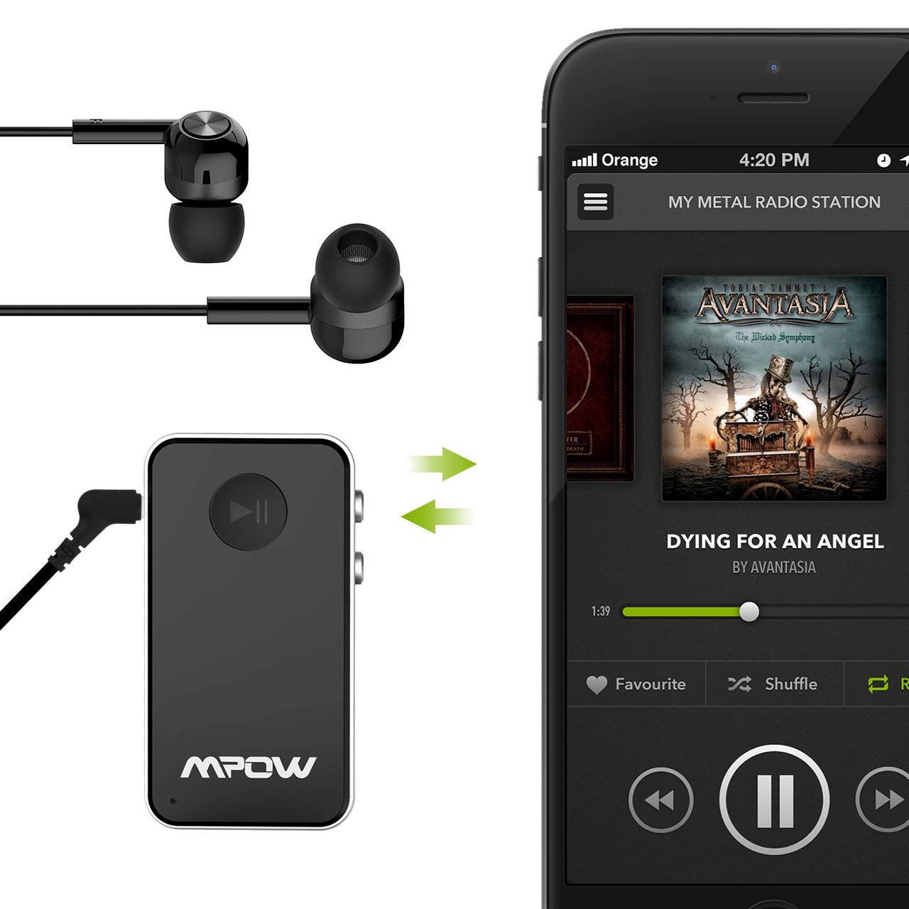 Mpow Bluetooth Receiver, Streambot Mini Bluetooth Car Aux Adapter ... Mpow Bluetooth Receiver, Streambot Mini Bluetooth Car Aux Adapter ...