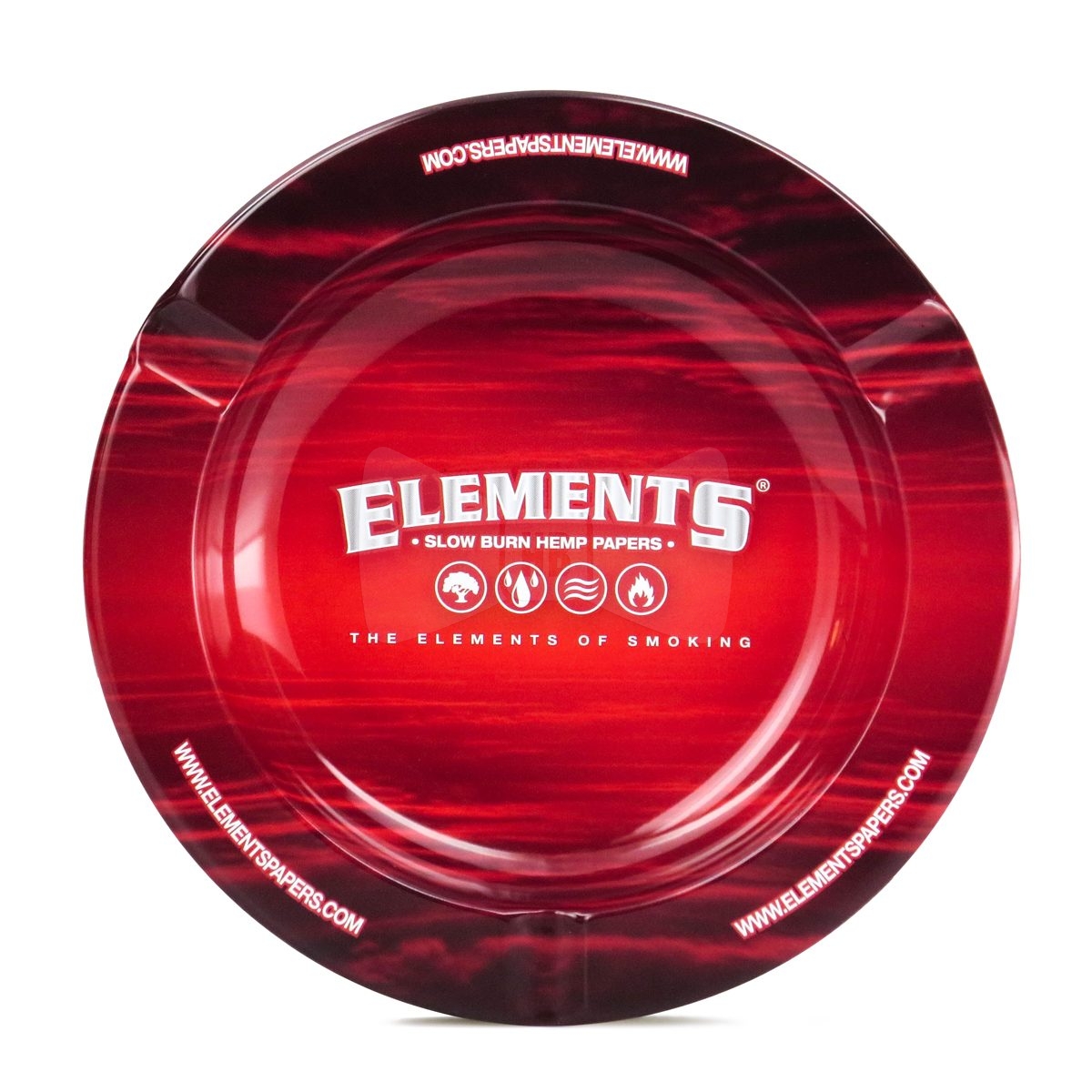 Elements Red Metal Ashtray Magnet Back - BIG nano - Best Shopping ...