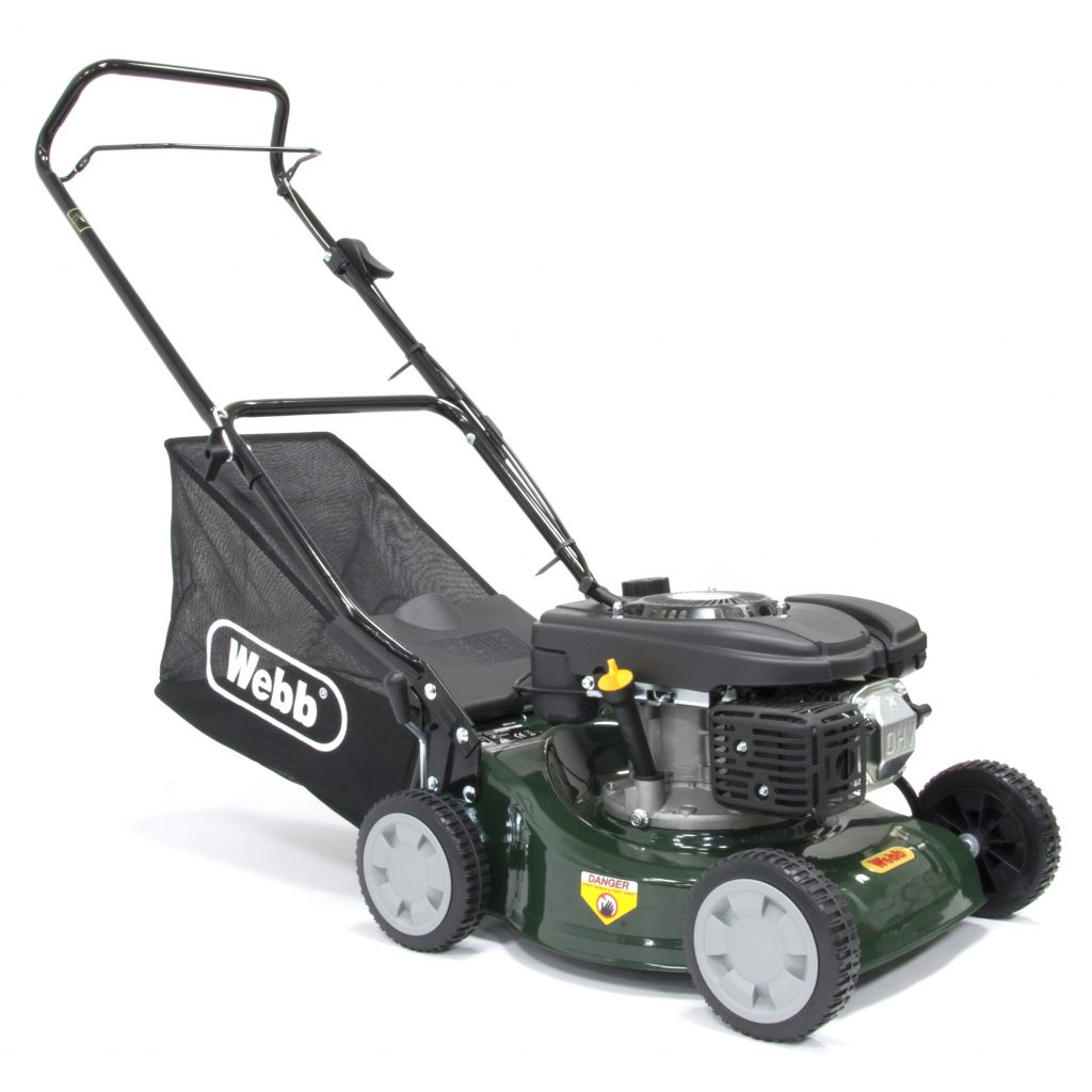 Webb R41HP 16" Push Steel Deck Petrol Rotary Mower - BIG nano - Best ...