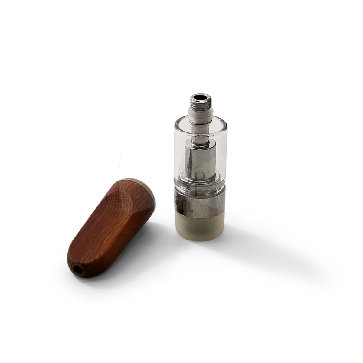 CCell Threaded Cartridge & Mouthpiece Silver .3ML Duckbill Wooden - BIG ...