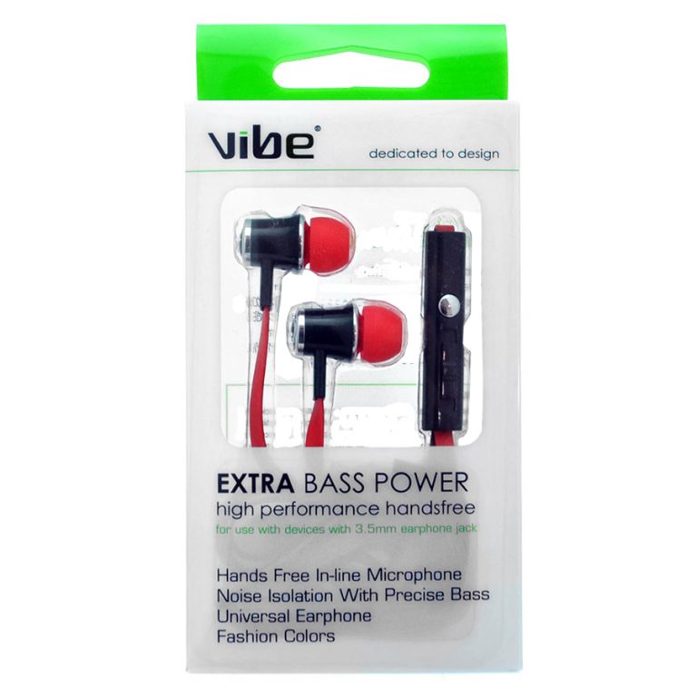 Vibe EXTRA Bass Power High-Performance Handsfree Headphones - BIG nano ...