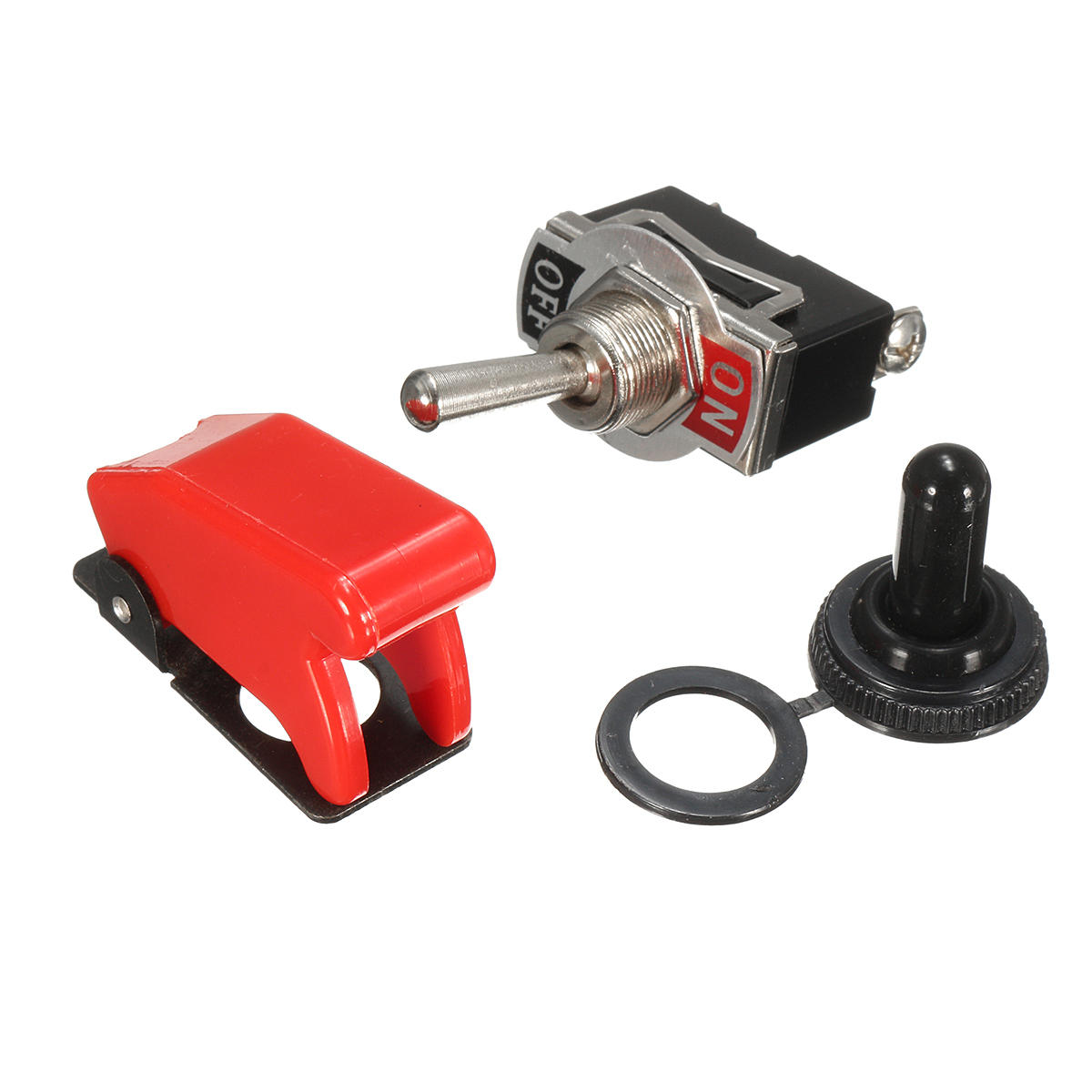 Excellway® 12v Heavy Duty Toggle Switch Flick Onoff Light Switch Spst With Waterproof Missile