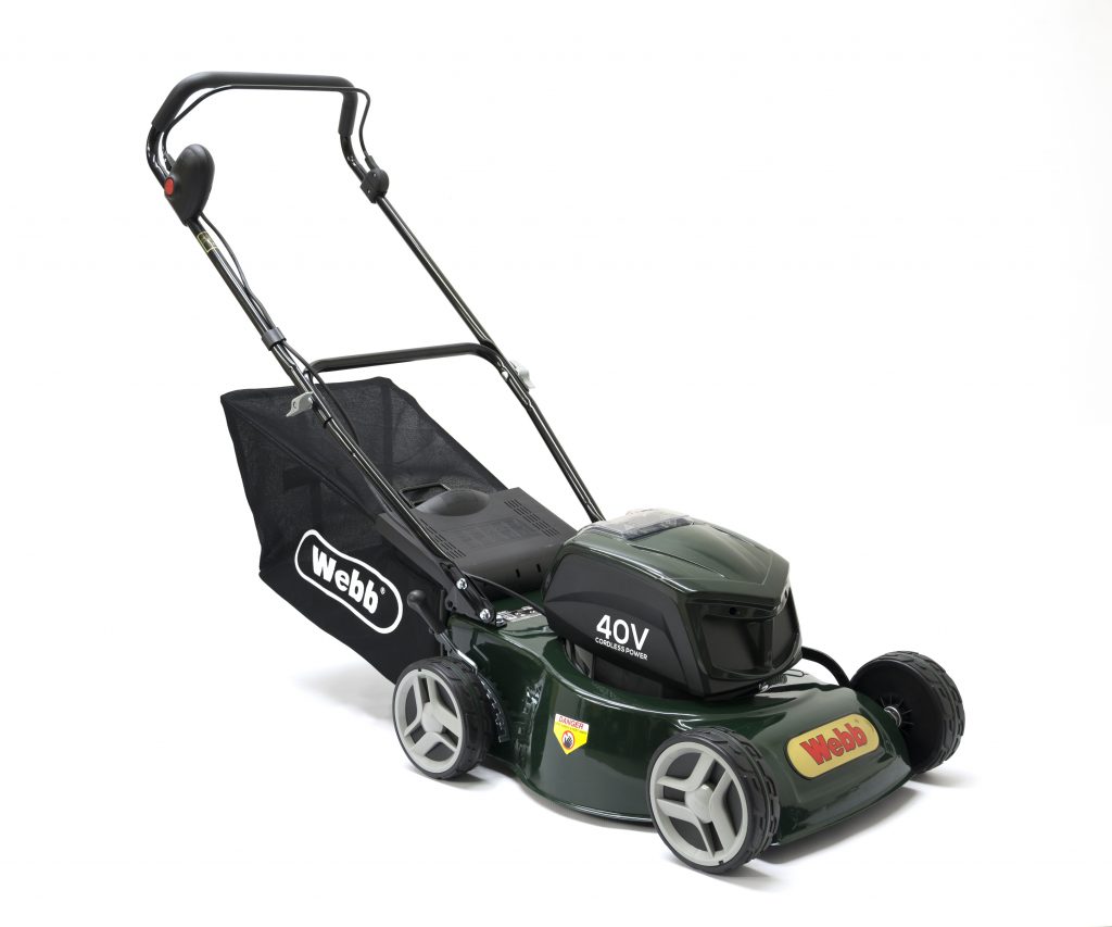 Webb R16LIHP 16" Push Steel Deck Cordless Rotary Lawnmower - BIG nano ...